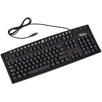 Teclado PS2 KB-12P-BK - Ofi-Z | Insumos para oficina y empresas